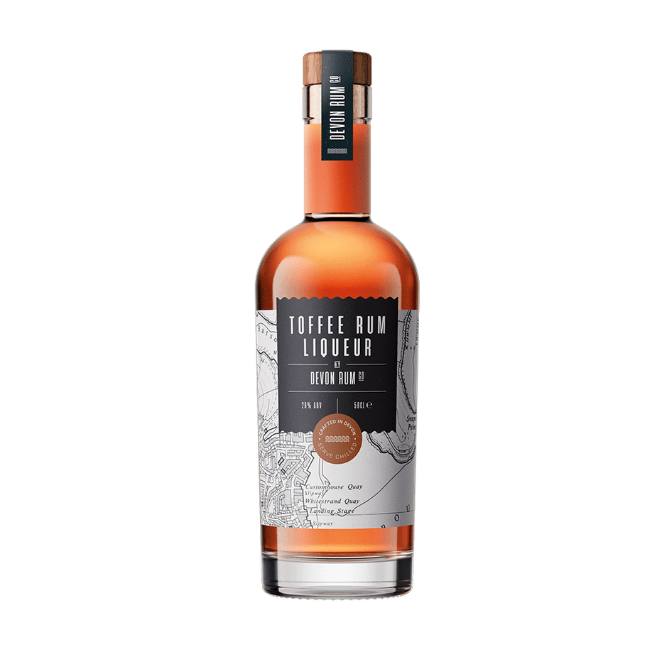 Toffee Rum Liqueur (50cl) – Devon Rum Co.
