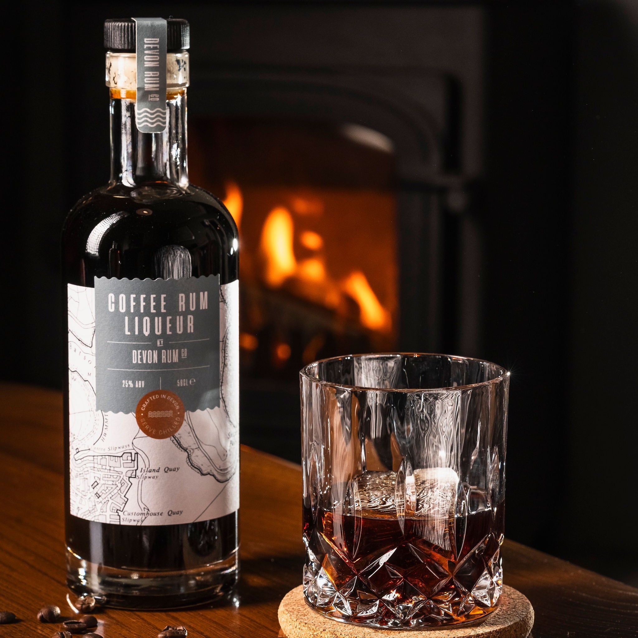Coffee Rum Liqueur (50cl) – Devon Rum Co.